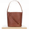 Mia Bucket Bag - Walnut Pebble